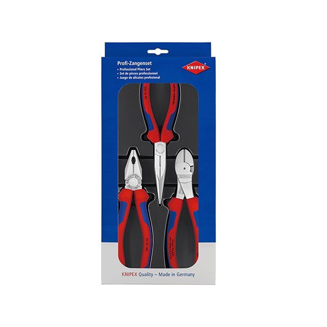 ●メーカー名：クニペックス / KNIPEX●商品名：002011V01 3本組 ペンチ・ニッパー・プライヤーセット●メーカー品番：・002011V01●JANコード：4003773064091商品の保証は、メーカー保証書の内容に準じます。...