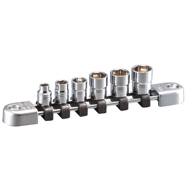 ●メーカー名：ネプロス / nepros●商品名：NTB206A 6点組 6.3sq. 6角ソケットセット ホルダー付●メーカー品番：NTB206A●JANコード：4989433174303商品の保証は、メーカー保証書の内容に準じます。●仕...