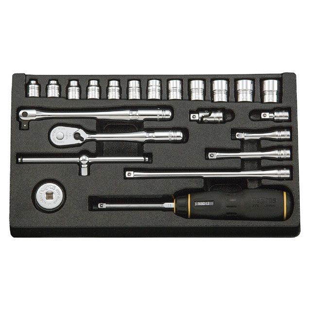 ●メーカー名：ネプロス / nepros●商品名：NTB222XA 22点組 6.3sq. 6角ソケットレンチセット●メーカー品番：NTB222XA●JANコード：4989433962917商品の保証は、メーカー保証書の内容に準じます。●仕...