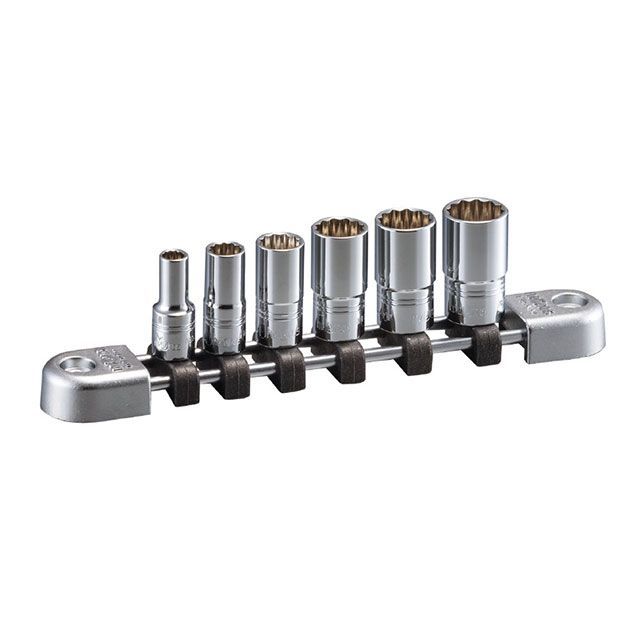 ●メーカー名：ネプロス / nepros●商品名：NTB2M06WA 6点組 6.3sq. 12角セミディープソケットセット ホルダー付●メーカー品番：NTB2M06WA●JANコード：4989433174334商品の保証は、メーカー保証書...