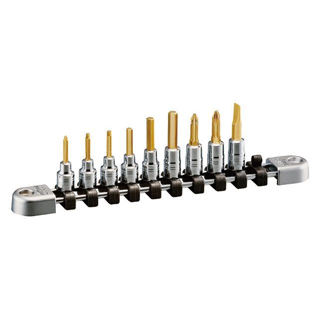 ●メーカー名：ネプロス / nepros●商品名：NTBT209A 9本組 6.3sq. ビットソケットセット ホルダー付●メーカー品番：NTBT209A●JANコード：4989433174440商品の保証は、メーカー保証書の内容に準じます...