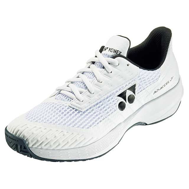 ●メーカー名：ヨネックス / YONEX●商品名：SHTAAJA パワークッションアドアクセルジュニアAC（ホワイト）●サイズ 24.5cm・サイズ：20.0cmはこちら・サイズ：20.5cmはこちら・サイズ：21.0cmはこちら・サイズ：...