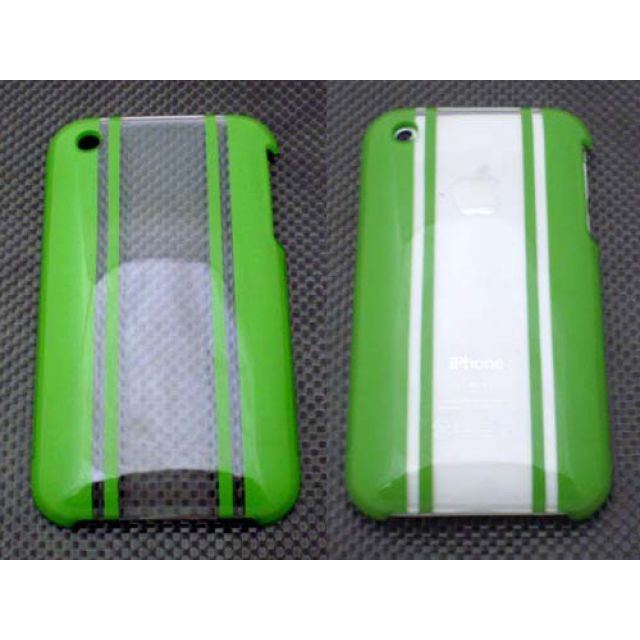 ●メーカー名：スーパーバイク / SuperBike●商品名：iPhone CASE COVER（レーシングストライプ）●カラー グリーン3 タイプ 4G●メーカー品番：68555-289333●メーカー直送品・代金引換でのご注文不可（ご注...