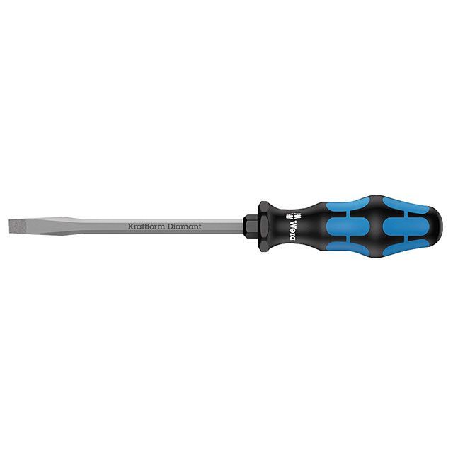 ●メーカー名：ヴェラ / WERA●商品名：002705 マイナスダイヤモンドドライバー Kraftformクラフトフォーム 刃先サイズ1.0×5.5mm 軸長100mm●メーカー品番：・002705●JANコード：401328800012...