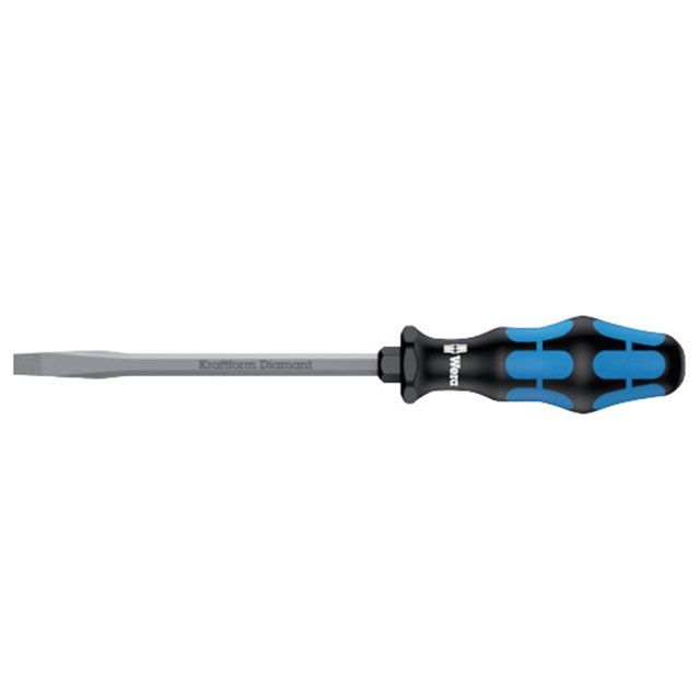 ●メーカー名：ヴェラ / WERA●商品名：002715 マイナスダイヤモンドドライバー Kraftformクラフトフォーム 刃先サイズ1.6×9.0mm 軸長150mm●メーカー品番：・002715●JANコード：401328800014...