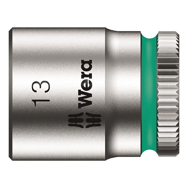 ●メーカー名：ヴェラ / WERA●商品名：003512 差込角1/4DR 1/4インチZYKLOPソケット 六角差込サイズ13mm 全長23mm●メーカー品番：・003512●JANコード：4013288120199商品の保証は、メーカー...