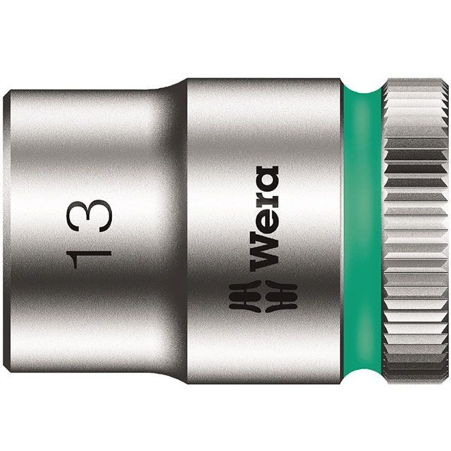 ●メーカー名：ヴェラ / WERA●商品名：003558 差込角3/8DR ZYKLOPソケット 六角差込サイズ13mm 全長29mm●メーカー品番：・003558●JANコード：4013288120380商品の保証は、メーカー保証書の内容...