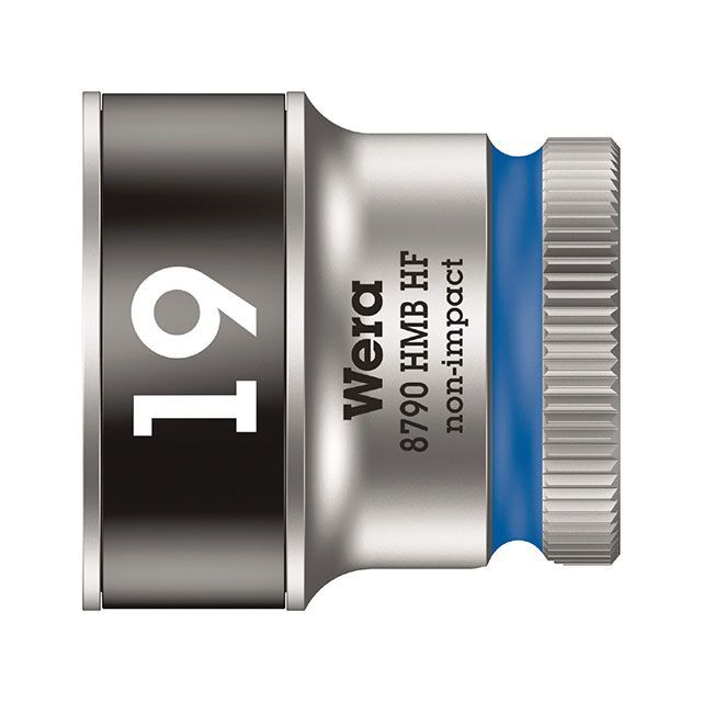 ●メーカー名：ヴェラ / WERA●商品名：003753 差込角3/8DR 保持機能付き ZYKLOPソケット 六角差込サイズ19mm 全長29mm●メーカー品番：・003753●JANコード：4013288194046商品の保証は、メーカ...