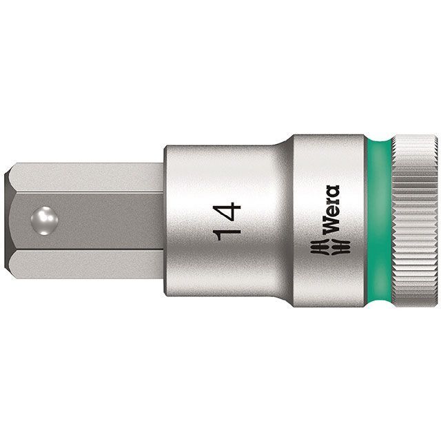 ●メーカー名：ヴェラ / WERA●商品名：003827 差込角1/2DR INHEXビットソケット ドライブ保持機能付き 六角差込サイズ14mm 全長60mm●メーカー品番：・003827●JANコード：4013288183286商品の保...