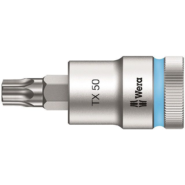 ●メーカー名：ヴェラ / WERA●商品名：003836 差込角1/2DR トルクスビットソケット ドライブ保持機能付き サイズTX50 全長60mm●メーカー品番：・003836●JANコード：4013288183378商品の保証は、メー...