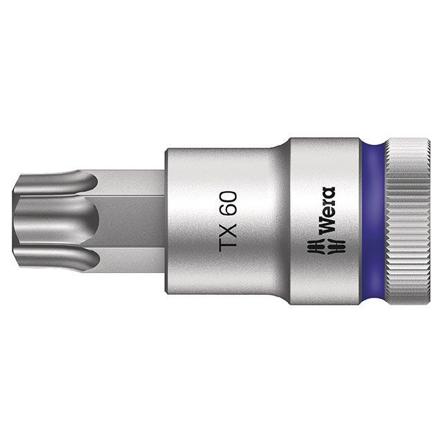 ●メーカー名：ヴェラ / WERA●商品名：003838 差込角1/2DR トルクスビットソケット ドライブ保持機能付き サイズTX60 全長60mm●メーカー品番：・003838●JANコード：4013288183392商品の保証は、メー...