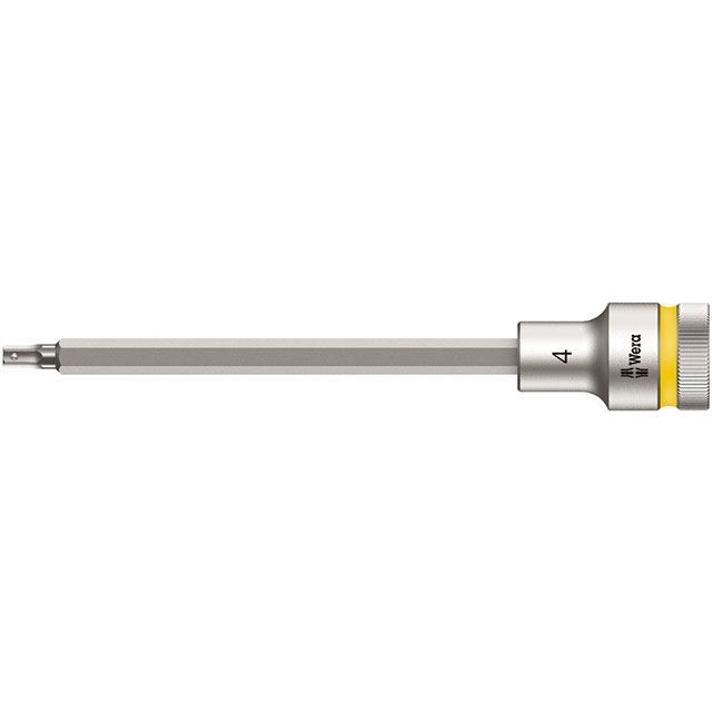 ●メーカー名：ヴェラ / WERA●商品名：003840 差込角1/2DR INHEXビットソケット ドライブ保持機能付き 六角差込サイズ4mm 全長140mm●メーカー品番：・003840●JANコード：4013288183484商品の保...