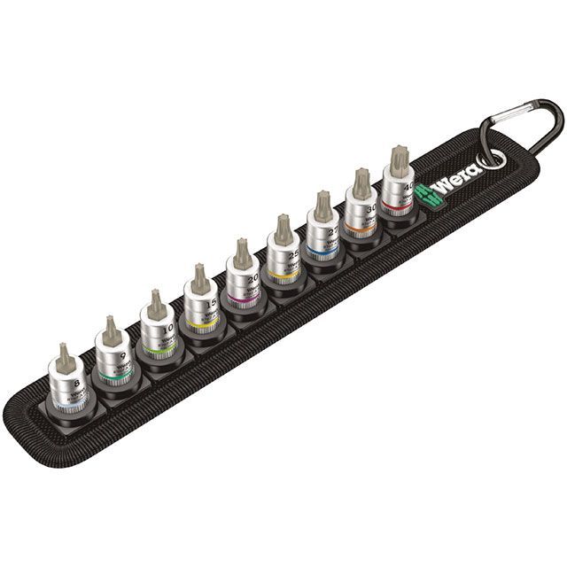 ●メーカー名：ヴェラ / WERA●商品名：003882 差込角1/4DR 9点組トルクスビットソケットセット ホールド仕様●メーカー品番：・003882●JANコード：4013288190772商品の保証は、メーカー保証書の内容に準じます...
