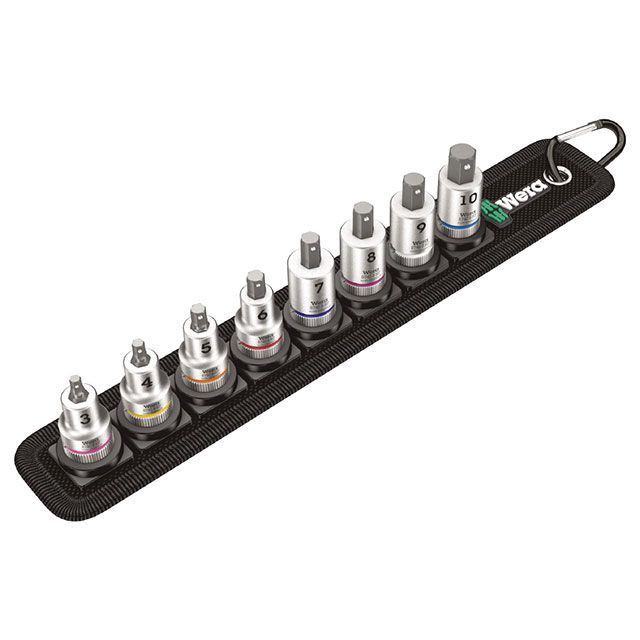 ●メーカー名：ヴェラ / WERA●商品名：003971 差込角3/8DR 8点組ヘックスプラスビットソケットセット 保持機能付き●メーカー品番：・003971●JANコード：4013288194954商品の保証は、メーカー保証書の内容に準...
