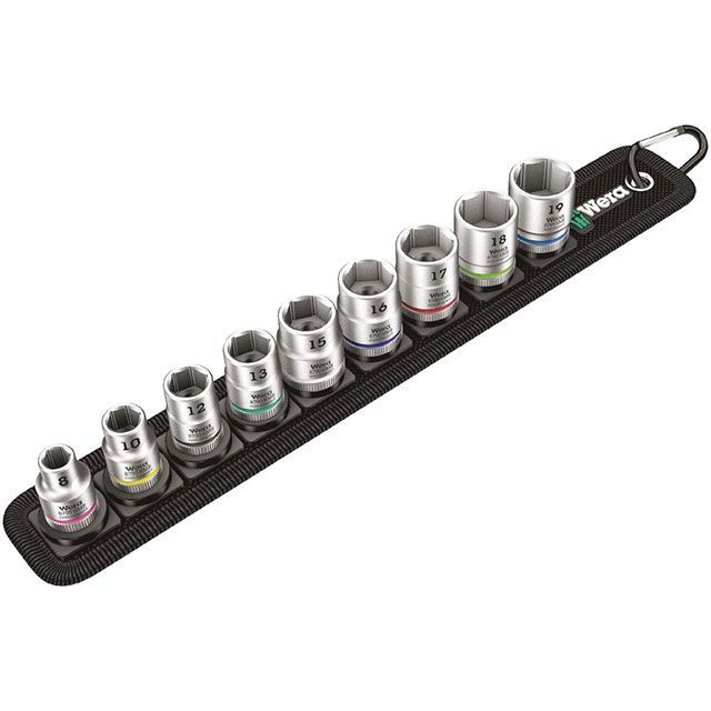 ●メーカー名：ヴェラ / WERA●商品名：003973 差込角3/8DR 9点組ビットソケットセット サイクロップラチェット用●メーカー品番：・003973●JANコード：4013288194978商品の保証は、メーカー保証書の内容に準じ...
