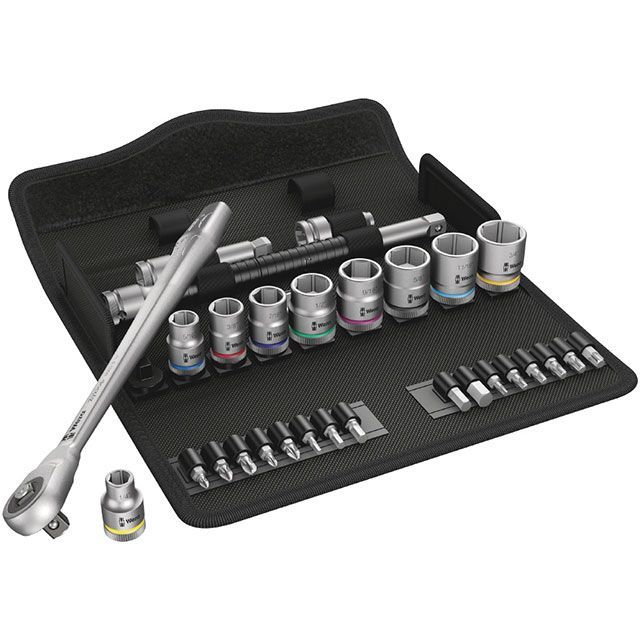 ●メーカー名：ヴェラ / WERA●商品名：004050 差込角3/8DR 29点組 ソケットレンチセット ラチェットレンチ戻り角4.7度●メーカー品番：・004050●JANコード：4013288173935商品の保証は、メーカー保証書の...