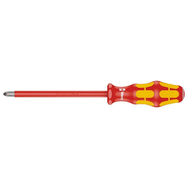 ●メーカー名：ヴェラ / WERA●商品名：006156 絶縁プラスドライバー 1000Vでも作業できる絶縁ブレード 先端サイズPH3 軸長150mm●メーカー品番：・006156●JANコード：4013288027320商品の保証は、メー...