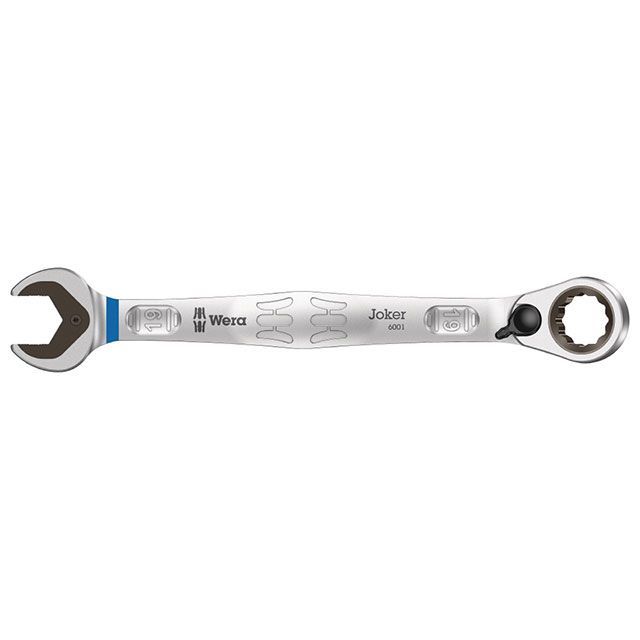 ●メーカー名：ヴェラ / WERA●商品名：020074 コンビネーションラチェットレンチ JOKER スパナ部内側口幅19mm 全長246mm●メーカー品番：・020074●JANコード：4013288184764商品の保証は、メーカー保...