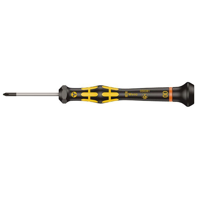 ●メーカー名：ヴェラ / WERA●商品名：030081 ESD静電気放電対策 Microstix精密ドライバー 刃先サイズ00 軸長40mm●メーカー品番：・030081●JANコード：4013288181176商品の保証は、メーカー保証...