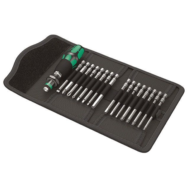●メーカー名：ヴェラ / WERA●商品名：051042 17点組 1/4HEX 差替え式ドライバビットセット ハンドル付き●メーカー品番：・051042●JANコード：4013288156037商品の保証は、メーカー保証書の内容に準じます...