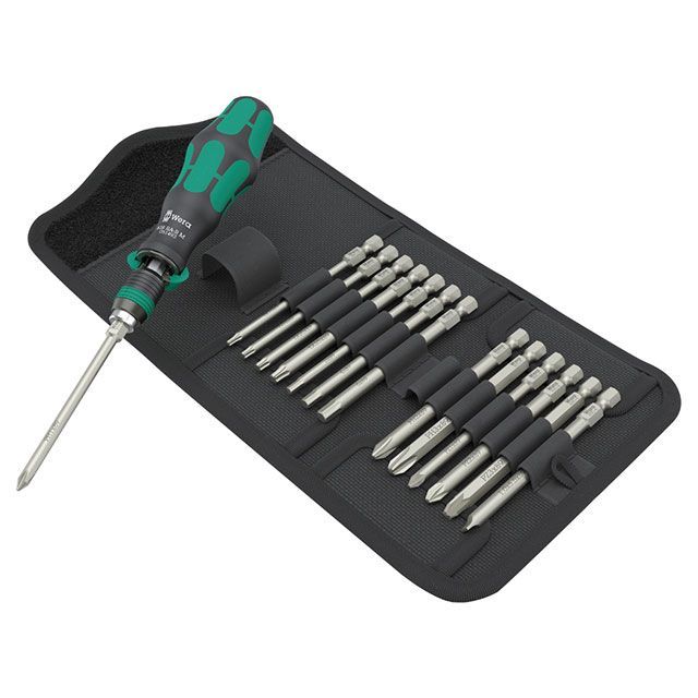 ●メーカー名：ヴェラ / WERA●商品名：051061 15点組 1/4HEX ビットラチェットドライバーセット テキスタイルボックス付●メーカー品番：・051061●JANコード：4013288229779商品の保証は、メーカー保証書の...