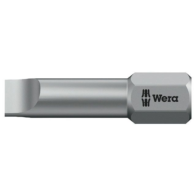 ●メーカー名：ヴェラ / WERA●商品名：056225 差込6.35mm マイナスビット サイズ1.0x5.5mm 軸径5.5mm 全長25mm●メーカー品番：・056225●JANコード：4013288011176商品の保証は、メーカー...