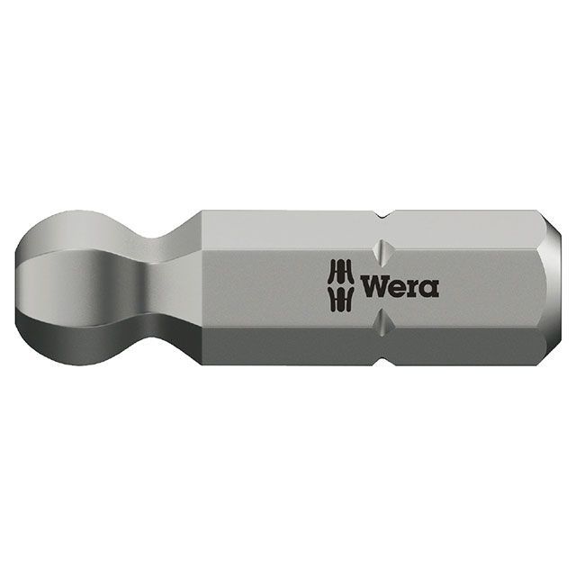 ●メーカー名：ヴェラ / WERA●商品名：056350 差込6.35mm Ball HEX ドライバービット ボールエンドタイプ 刃先サイズ2.5 全長25mm●メーカー品番：・056350●JANコード：4013288013156商品の...