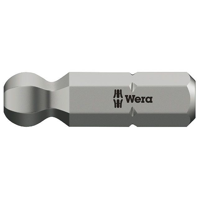 ●メーカー名：ヴェラ / WERA●商品名：056356 差込6.35mm Ball HEX ドライバービット ボールエンドタイプ 刃先サイズ5.0 全長25mm●メーカー品番：・056356●JANコード：4013288013187商品の...