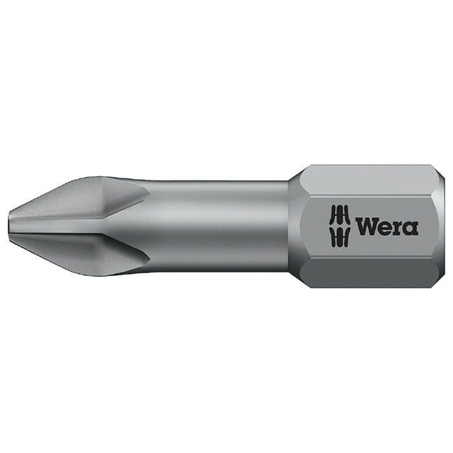 ●メーカー名：ヴェラ / WERA●商品名：056510 差込6.35mm プラスドライバービット 先端サイズPH2 全長25mm●メーカー品番：・056510●JANコード：4013288013613商品の保証は、メーカー保証書の内容に準...