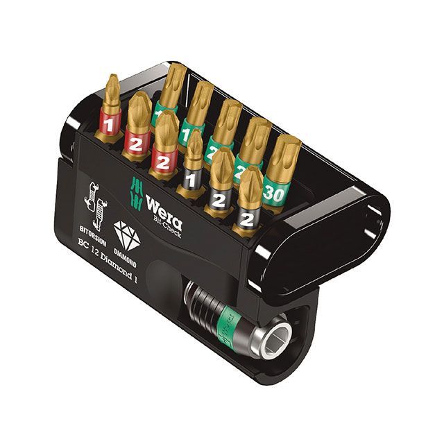 ●メーカー名：ヴェラ / WERA●商品名：057421 11本組 差込6.35mm Bi-Torsion ダイヤモンドコーティングビットセット●メーカー品番：・057421●JANコード：4013288180025商品の保証は、メーカー保...