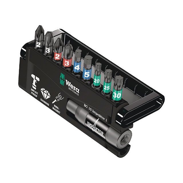 ●メーカー名：ヴェラ / WERA●商品名：057680 10本組 差込6.35mm インパクト用 ドライバービットセット●メーカー品番：・057680●JANコード：4013288156785商品の保証は、メーカー保証書の内容に準じます。...