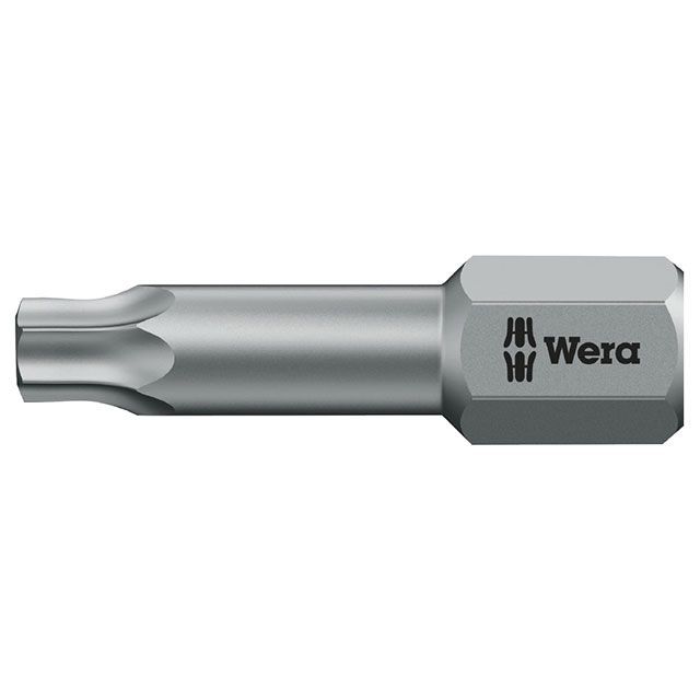 ●メーカー名：ヴェラ / WERA●商品名：066302 TORSION トルクスネジ用 ドライバービット トーションビット設計 刃先サイズ6.35mm 刃先サイズTX7 全長25mm●メーカー品番：・066302●JANコード：40132...