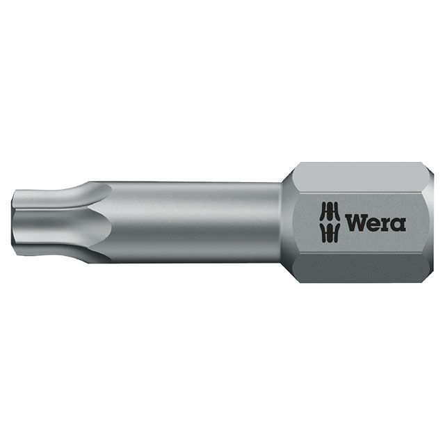 ●メーカー名：ヴェラ / WERA●商品名：066313 TORSION トルクスネジ用 ドライバービット トーションビット設計 刃先サイズ6.35mm 刃先サイズTX27 全長25mm●メーカー品番：・066313●JANコード：4013...