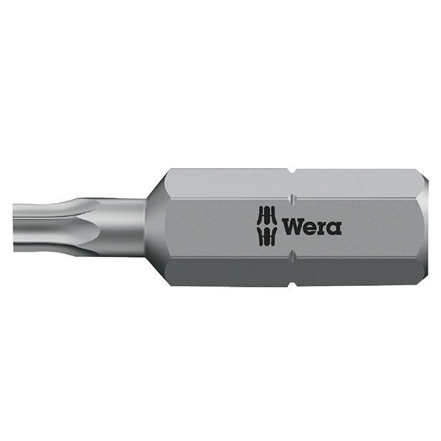 ●メーカー名：ヴェラ / WERA●商品名：066499 Bore Torx いじり止めトルクスネジ用 ドライバービット 差込6.35mm 刃先サイズTX9 全長25mm●メーカー品番：・066499●JANコード：401328801584...