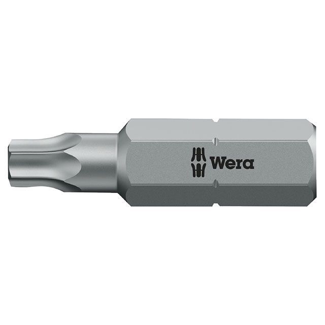 ●メーカー名：ヴェラ / WERA●商品名：066520 Bore Torx いじり止めトルクスネジ用 ドライバービット 差込6.35mm 刃先サイズTX27 全長25mm●メーカー品番：・066520●JANコード：40132880158...