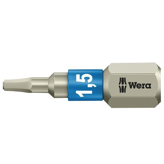 ●メーカー名：ヴェラ / WERA●商品名：071070 HEX六角ネジ用 ステンレス製ドライバービット 差込6.35mm 刃先サイズHEX1.5 全長25mm●メーカー品番：・071070●JANコード：4013288111197商品の保...