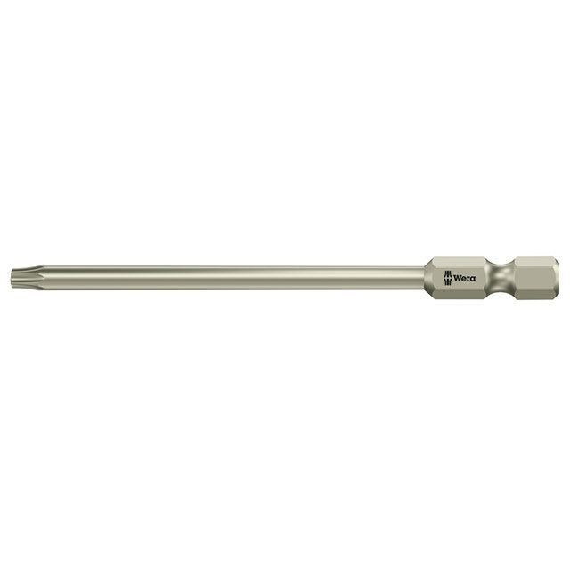 ●メーカー名：ヴェラ / WERA●商品名：071090 Bore Torx いじり止めトルクスネジ用 ステンレス製ドライバービット 差込6.35mm 刃先サイズTX15 全長89mm●メーカー品番：・071090●JANコード：40132...