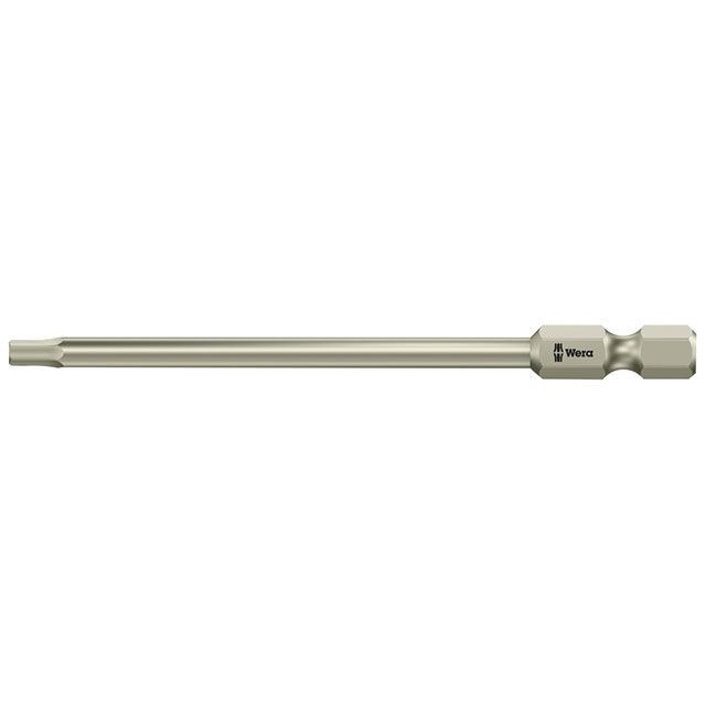 ●メーカー名：ヴェラ / WERA●商品名：071101 HEX六角ネジ用 ステンレス製ドライバービット 差込6.35mm 刃先サイズHEX3 全長89mm●メーカー品番：・071101●JANコード：4013288115621商品の保証は...