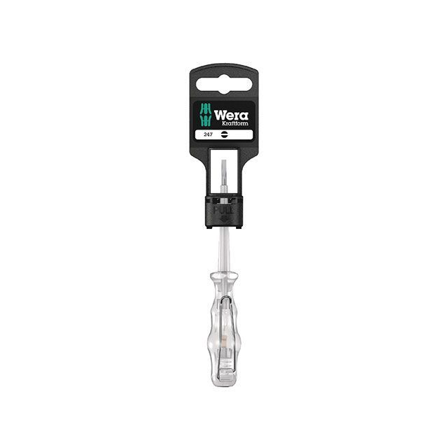 ●メーカー名：ヴェラ / WERA●商品名：100100 Kraftformハンドル 検電マイナスドライバー 先端サイズ0.5×3.0mm 軸長70mm●メーカー品番：・100100●JANコード：4013288181664商品の保証は、メ...