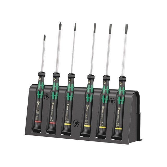 ●メーカー名：ヴェラ / WERA●商品名：118152 6本組 精密用プラスマイナスドライバーセット ラック付●メーカー品番：・118152●JANコード：4013288031952商品の保証は、メーカー保証書の内容に準じます。仕様入組数...