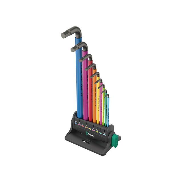 ●メーカー名：ヴェラ / WERA●商品名：133165 10本組 HEX-Plus レインボー ボールポイント付 L型六角棒レンチマグネタイザーセット ホルダー付●メーカー品番：・133165●JANコード：4013288230294商品...