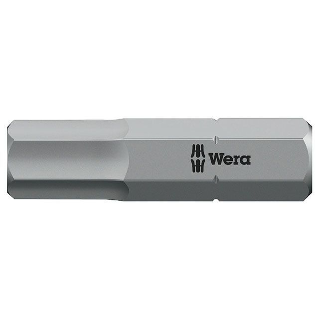 ●メーカー名：ヴェラ / WERA●商品名：135075 六角ソケットネジ用 ヘキサゴンドライバービット インチサイズ 差込6.35mm 刃先サイズ3/16inch 全長25mm●メーカー品番：・135075●JANコード：40132880...