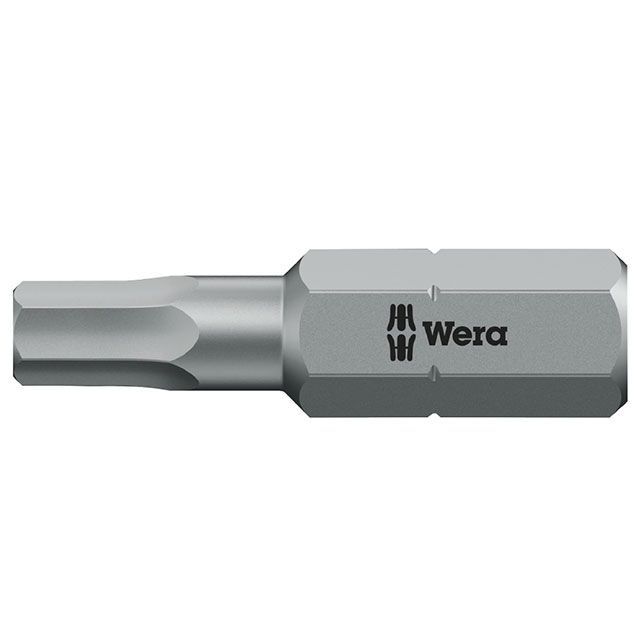 ●メーカー名：ヴェラ / WERA●商品名：135078 六角ソケットネジ用 ヘキサゴンドライバービット インチサイズ 差込6.35mm 刃先サイズ7/64inch 全長25mm●メーカー品番：・135078●JANコード：40132880...