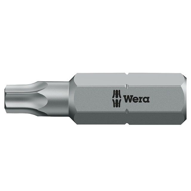●メーカー名：ヴェラ / WERA●商品名：135143 トルクスネジ用 ドライバービット 差込6.35mm 刃先サイズTX4 全長25mm●メーカー品番：・135143●JANコード：4013288111463商品の保証は、メーカー保証書...