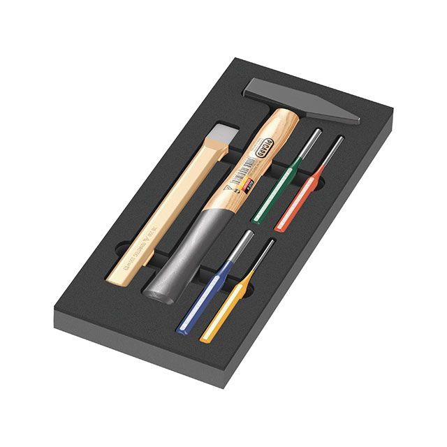 ●メーカー名：ヴェラ / WERA●商品名：150182 6点組 ハンマーピンポンチチゼルセット フォームインサート付●メーカー品番：・150182●JANコード：4013288225191商品の保証は、メーカー保証書の内容に準じます。仕様...