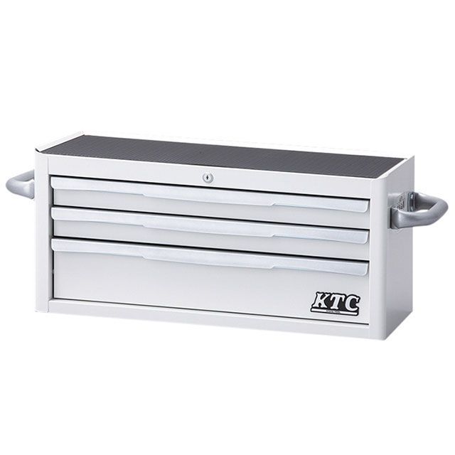 ●メーカー名：ケイティーシー / KTC(ケーティーシー)●商品名：EKR-2003WH 3段3引出フラットトップチェスト 715×390×330mm（ホワイト）●メーカー品番：EKR-2003WH●JANコード：4989433854564...