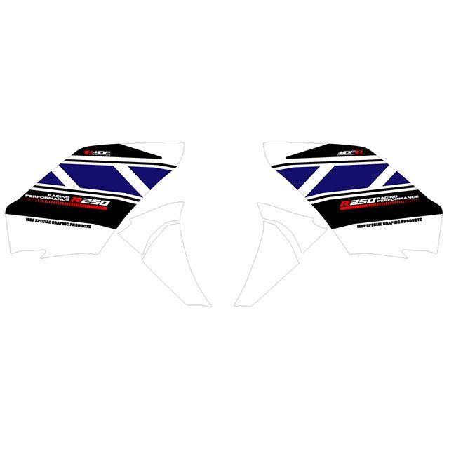 ●メーカー名：エムディーエフ / MDF●商品名：YZF-R25（2025〜）グラフィックキット ストロボモデル（ブルー）●タイプ フロントサイドパーツ・タイプ：コンプリートセットはこちら・タイプ：フロントフェンダーパーツはこちら・タイプ：...
