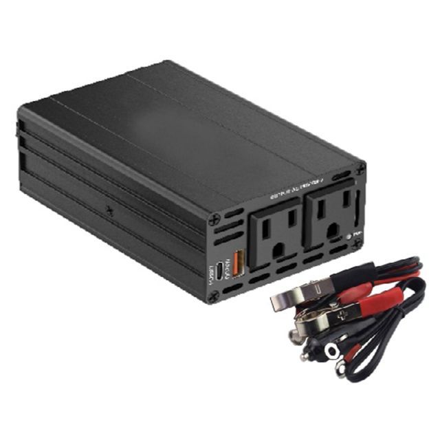 ●メーカー名：カシムラ / Kashimura●商品名：DC/ACインバーター300W＋USB-A/USB-C（ブラック）●メーカー品番：KD263●JANコード：4907986738636商品の保証は、メーカー保証書の内容に準じます。※掲...