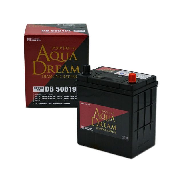 ●メーカー名：アクアドリーム / AQUA DREAM●商品名：DIAMOND 四輪バッテリー AD-DB-50B19L●メーカー品番：50B19L●JANコード：4549277017190●メーカー直送品・代金引換でのご注文不可（ご注文が...