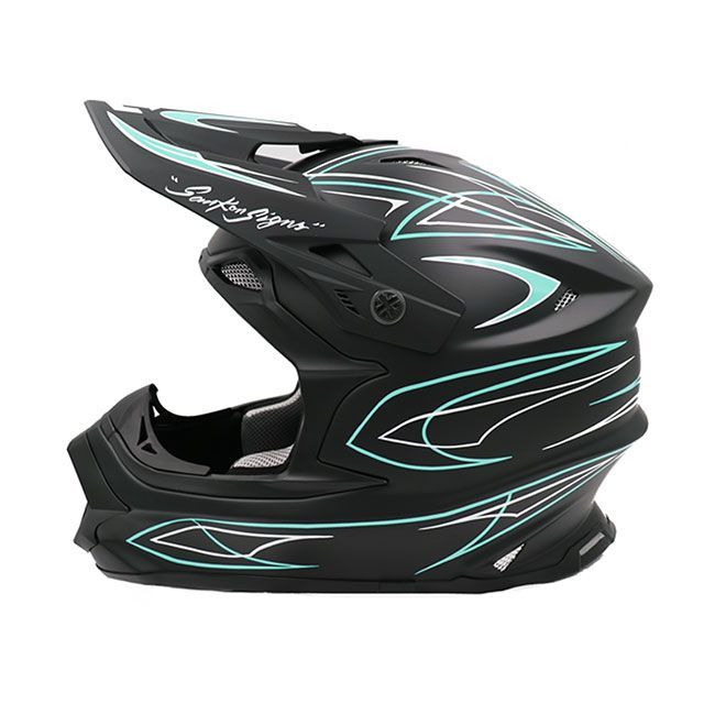 ●メーカー名：ジーロット / ZEALOT●商品名：マッドジャンパー2 SOLID MATT BLACK ピンストライプストレート（ミントブルー/ホワイト）●サイズ XXL・サイズ：Sはこちら・サイズ：Mはこちら・サイズ：Lはこちら・サイズ...